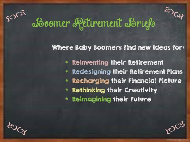 Create Structure to Your Retirement Days - and A Little Style - Boomer ...